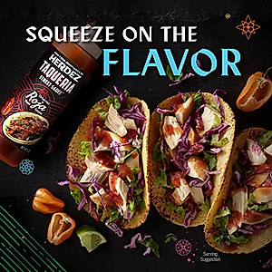 HERDEZ TAQUERIA STREET SAUCE Variety Pack, Habanero, Verde, Roja, Chipotle, Avocado Cilantro, Cilantro Lime, 9 oz Bottles (6 Pack)