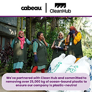 Cabeau Best Neck Pillow for Travel – Evolution Earth – 360° Head, Neck and Chin Support for Sleeping – Sustainable Memory Foam - Removable, Washable Cover with Compact Carrying Case (Terra)