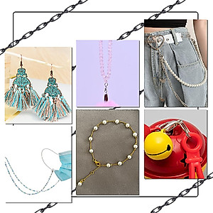 PH PandaHall 120pcs Rainbow Color Earring Making Kit 3 Sizes Fish Hook Ear Wire with Loop 304 Stainless Steel French Earring Hooks Lobster Claw Clasps Jump Rings Spacer Beads for Jewelry Making