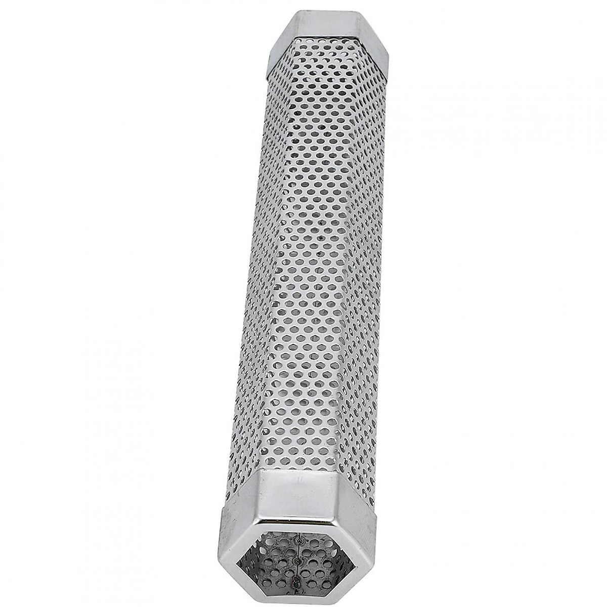 BWLZSP Portable 12in Stainless Steel BBQ Smoker Tube Barbecue Accessory for Electric Gas Charcoal Grill Smokers, Smoker Tube BBQ Smoker BBQ Smoker Tube(Hexagonal)