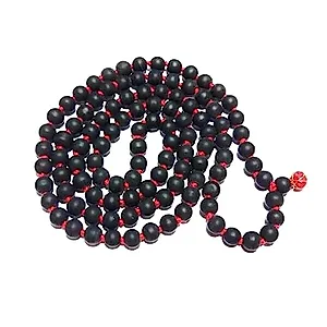XUETZALCOATL Narayan Shaligram Mala Rosary Prayer Beads Japa 7mm Mala
