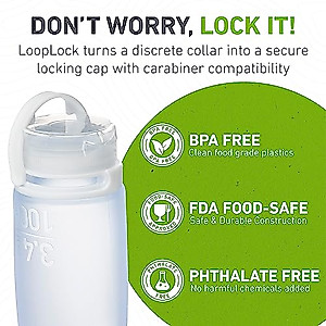 humangear GoToob+ 3-Pack (Small) | Refillable Silicone Travel Bottle | Locking Lid | Food-Safe Material, Clear/Green/Blue, Small (1.7 fl.oz; 53ml)