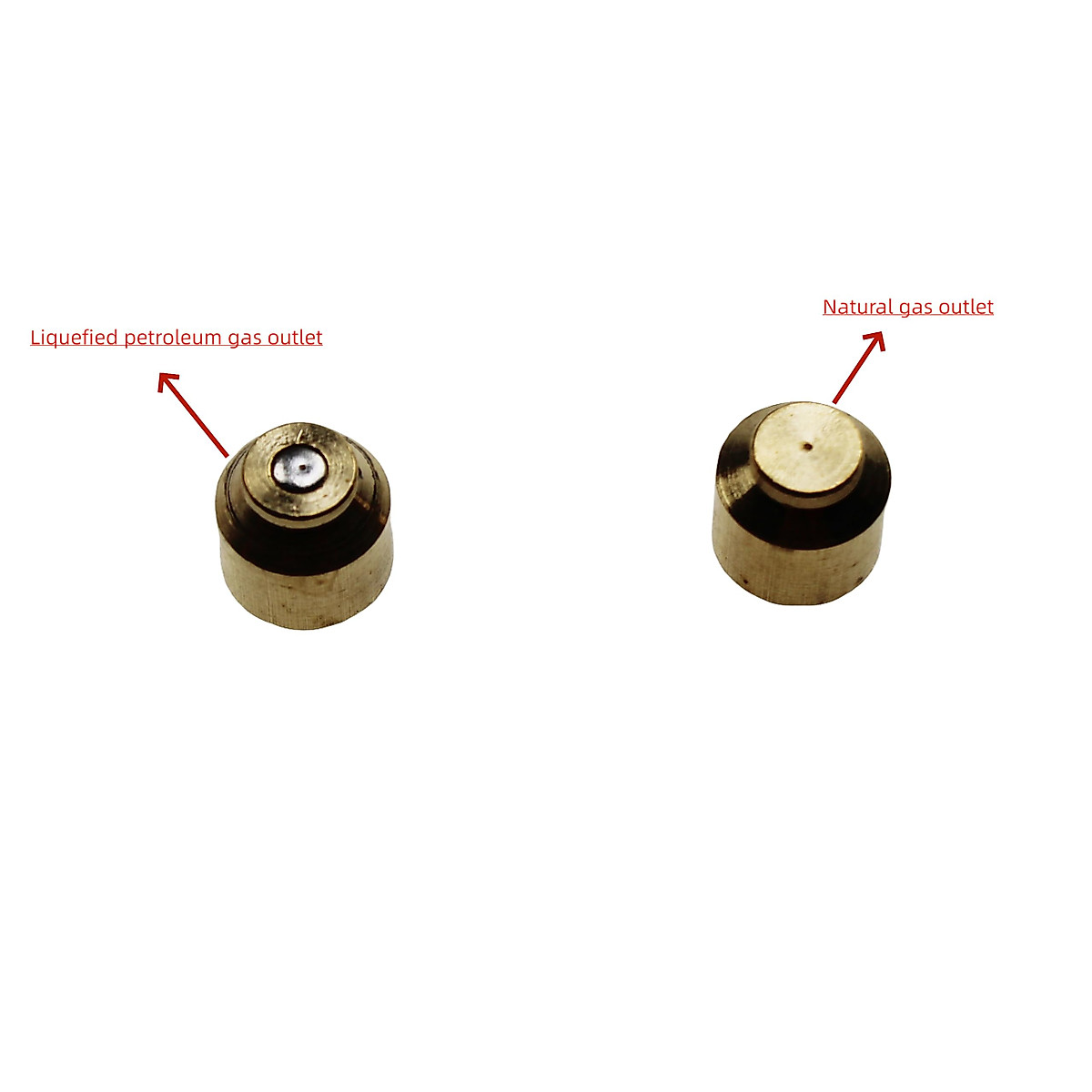 10002265 Replacement Propane/Natural Gas 3 Way Pilot Assembly compatible with for Majestic Temco, and Vermont Castings gas stoves