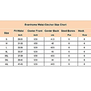 Evanhome Waist Trainer With Hooks Women Waist Trainer Cincher Vest Underbust Corset Tummy Control Sweat Girdle(Beige,XL)