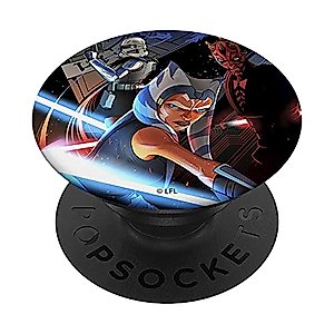 Star Wars: The Clone Wars Exclusive Ahsoka & Darth Maul PopSockets PopGrip: Swappable Grip for Phones & Tablets