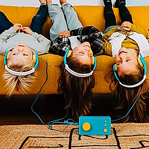 lunii Experience Pack English: My Fabulous Storyteller and Octave Headphones – Interactive Storyteller with Headphones for Children 3 to 8 Years of Age