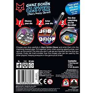 Stronghold Games Ganz Shon Clever (That's Pretty Clever)