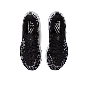 ASICS Women's Gel-Kayano 29 Platinum Running Shoes, 8, White/Pure Silver