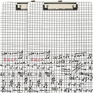 VOSAREA 2pcs Transparent Board Clip Document clipboard Office Supplies folders clipboard Standard Clip Sketch clipboard Clip hardboard Pocket Folder exam Paper Clips Acrylic Thin a4