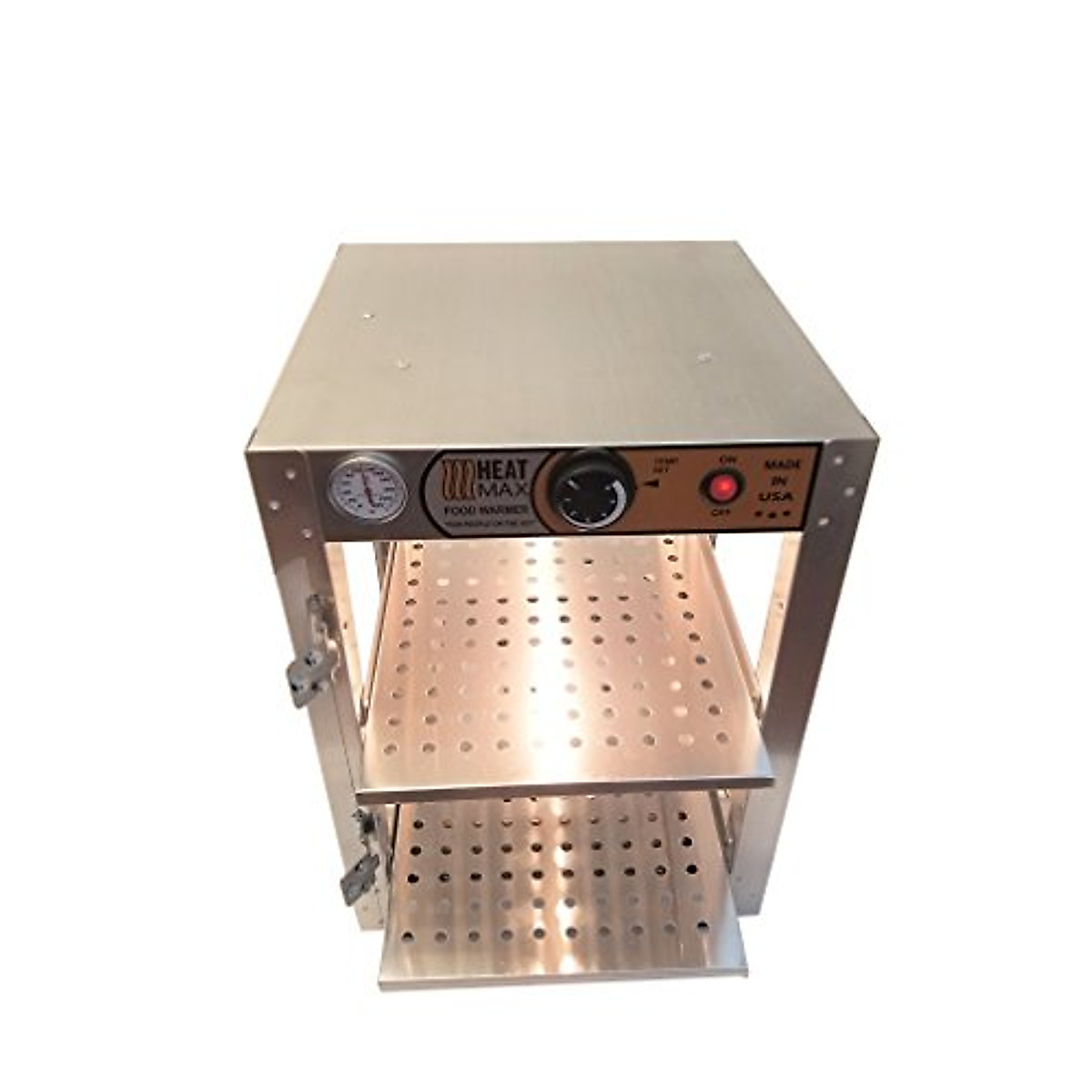Commercial 110V Countertop Food Warmer Display Case w/ Water Tray 14x14x20 -- MADE IN USA WITH SERVICE AND SUPPORT