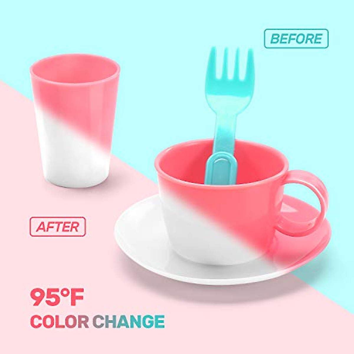 CUTE STONE Play Kitchen Sink Toys,Electric Dishwasher Playing Toy with Running Water,Upgraded Automatic Faucets and Color Changing Accessories, Role Play Sink Set Gifts for Kids Boys Girls Toddler