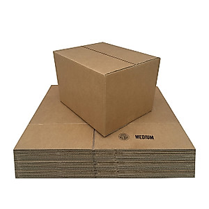 uBoxes Moving Boxes Bundle of 18"x14"x12" (Medium Boxes - Pack of 20)