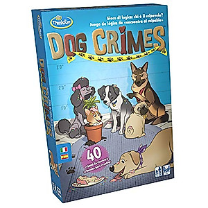 ThinkFun 76414 Dog Crimes, Logic Game - Recommended Age 8+ (Spanish Language Edition)