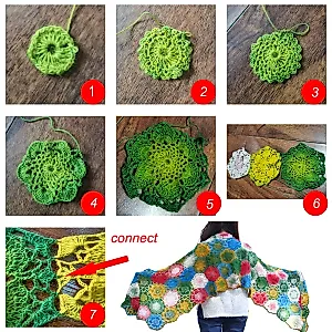 golo MQ Colorful Ball Wool Yarn for Hand Weaving