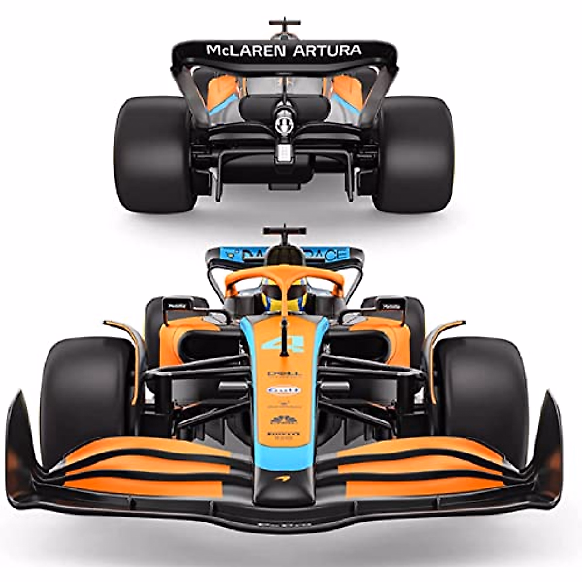 Xiangtat 1/12 1/18 Remote Control 2022 F1 MCL36#4 Lando Norris Formula Racing Drift RC Car Toy Model Collection Gift Remote Control Vehicle Toys (1/12 F1 MCL36#4)