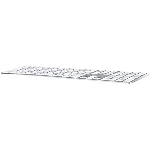Apple Magic Keyboard with Numeric Keypad: Wireless, Bluetooth, Rechargeable. Works with Mac, iPad, or iPhone; US English - White