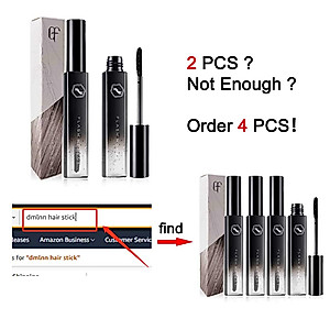 DMLNN Hair Finishing Stick, 2 Pack x 18ML Flyaway Moisturizing and Shine-Enhancing Wax Stick for Styling, Fixing Bangs and Flyaways - Not Greasy