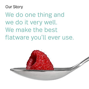 Gourmet Settings 20-Piece Flatware Exotique Platinum Collection Matte/Polished Silverware Cutlery Set, Service for 4, Stainless Steel Kitchen Utensils Knife/Fork/Spoons, Dishwasher Safe