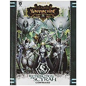Privateer Press Forces of Warmachine: Retribution of Scyrah Command HC (Book) Miniature Game PIP1087