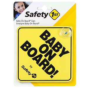 Safety 1st "Baby On Board" Sign