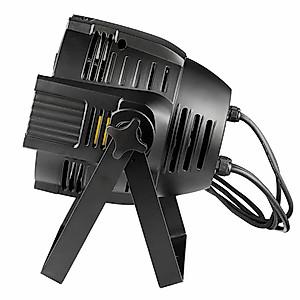 Stage lights, 100W/200W COB par light DMX512 Warm&Cold White for Event Production,Stage Flood Light,Theaters Light, Studio, Concert,Professional Performance Lights (200W)