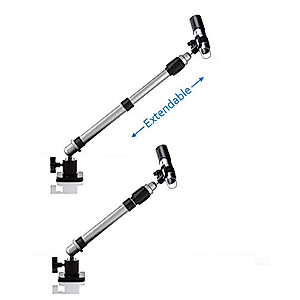Versatile Positioning Stand for USB Microscopes with C-Clamp Base