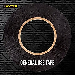 Scotch 3M 700 Electrical Tape, 3/4 in x 66 ft x 7 mil, High-Quality Vinyl Insulating Tape for Excellent Mechanical Protection, for Primary Insulation Up to 600V, for Indoor and Outdoor Use (03429NA)