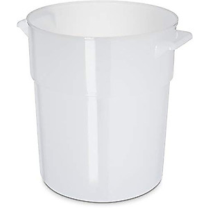 3.5 Quart Plastic Dough Rising Bucket and Storage Container with Lid