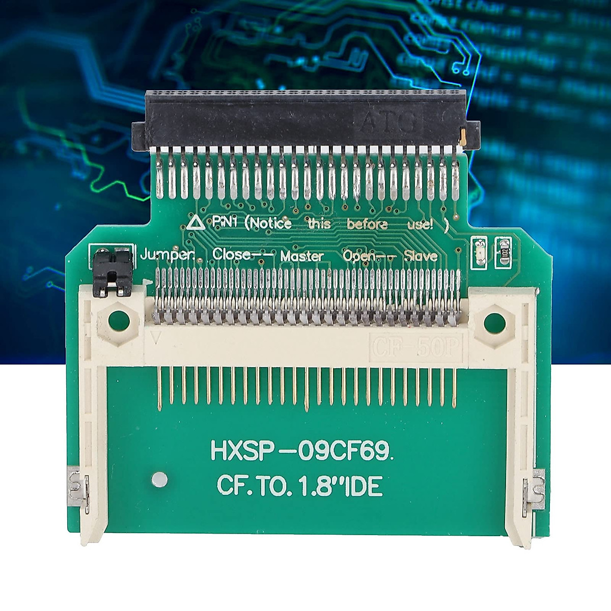 Hard Drive SSD Converter, CF Flash Merory Card Stable No Noise Vibration Hard Drive CF Memory Card for School for Home for Office