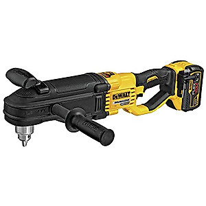 DEWALT 60V MAX* Right Angle Drill with E-Clutch System Kit, In-Line Stud/Joist (DCD470X1)