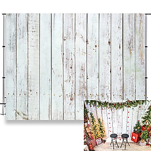 White Wood Backdrop for Photography Background LFEEY 10x10ft Vintage Wooden Backdrop Rustic Wood Panel Portrait Video Backdrop Wallpaper Newborn Baby Shower Birthday Party Photoshoot Studio Props
