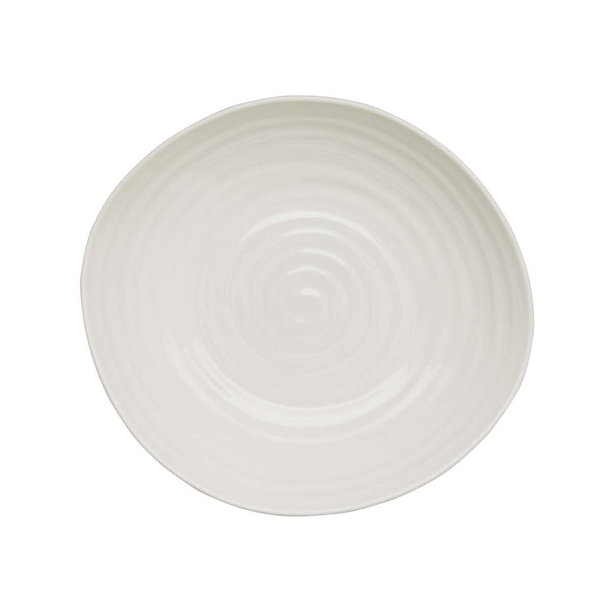 Portmeirion Sophie Conran White Pasta Bowl | Set of 4 | Large Serving Bowls for Soup or Salad | 9 Inch | Made from Fine Porcelain | Microwave and Dishwasher Safe
