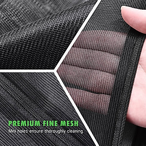 2 Pack Mesh Laundry Bags 24 x 32 inch Laundry Garment Bag Mesh Large Lingerie Wash Bags Zippered Garment Washing Net for Underwear Hosiery Blouse Sweater Dress
