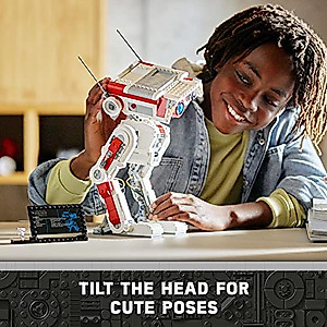 LEGO Star Wars BD-1 75335 Posable Droid Figure Model Building Kit, Room Decoration, Memorabilia Gift Idea for Teenagers from The Jedi: Survivor Video Game