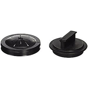 WASTE KING Moen 1025 AMC Kitchen Products EZ Mount Garbage Disposal Stopper and Splash Guard, Black