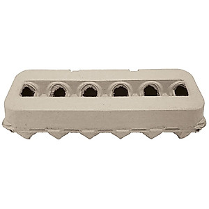 Jumbo Blank Egg Cartons 200 Cnt