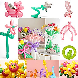 260 Balloons Clear Balloons 100 Pcs Long Balloons For Tying Balloon Arch Back To School Balloons Animal Balloons Clear 260 Balloons Globos Largos Para Hacer Figuras Birthday Valentines Party Decor