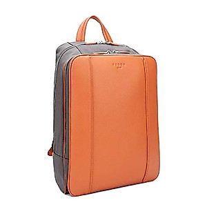 Fedon 1919 - Dimon - Men's laptop backpack 15" - MZ1930001 (Orange)