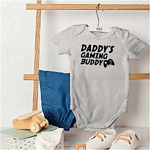 Brisco Brands New Father Nerdy Dad Present Gaming Baby Bodysuit Jumper Boys