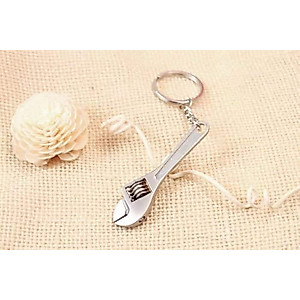 GT//Rotors 10mm Ratchet Wrench Keychain Key Ring (Free Bonus: Toy Spanner Keychain)