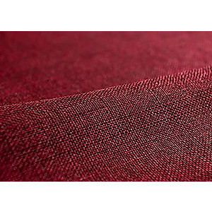 MYLSMPLE Bench Cushion Chair Pad Outdoor Bench/Swing Cushion Slip Cover Water Resisitant UV Protection Indoor Patio Furniture Cushion Cover with Zipper Replacement Cover (36"X18"X2", Red)