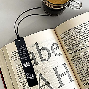 Daughter Gift from Mom Dad Bookmark, Inspirational Graduation Wedding Christmas Anniversary Birthday Gifts for Women Her Girl Book Lover Mom to Kid Gift