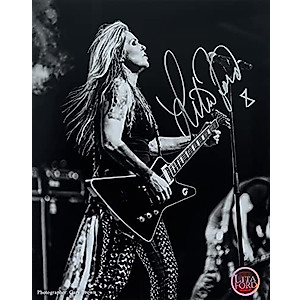 Lita Ford - Hand Signed 8" x 10" Photograph Studs and Pepper - Official