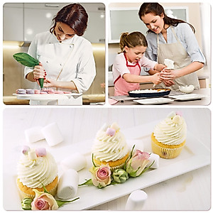 Cake Decorating Kit,488PCS-Piping Bags and Tips Set,Cake Decorating Supplies,Frosting Piping Kit,with 60 Piping Tips Cake Decorating Tools with Multi-Purpose 3-Layer Toolbox with Tray(Pink)