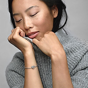 PANDORA Sparkling Entwined Hearts Charm