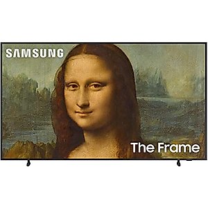 Samsung QN75LS03BAF 75-Inch Class QLED 4K LS03B Series The Frame Quantum HDR Smart TV 2022 QN75LS03BAFXZA Includes Free 2 Year-Warranty