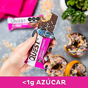 QUEST NUTRITION Chocolate Frosted Doughnut Protein Bar 12 Pack, 2.12 OZ