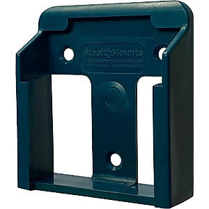 StealthMounts 18V Makita Battery Holder - 6 Pack | Makita Battery Mount | Makita Battery Storage | Makita 18v Battery Holder | Makita Battery Holder Wall Mount | Makita 18V Battery Holder | Made in UK