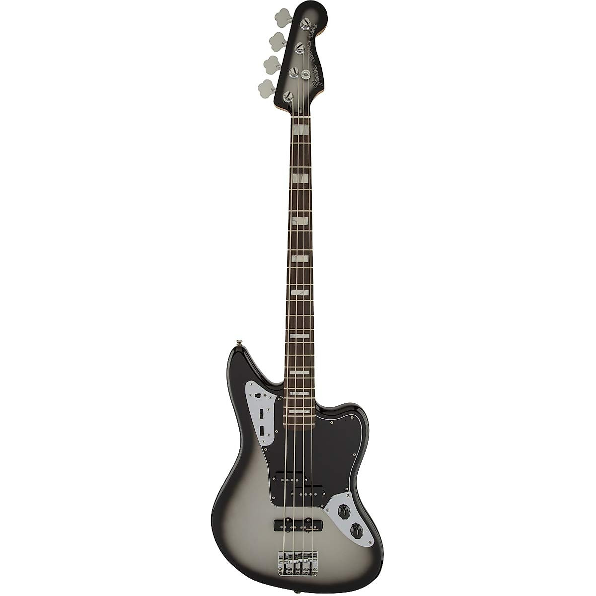 Fender Troy Sanders Jaguar Bass, Silverburst, Rosewood Fingerboard