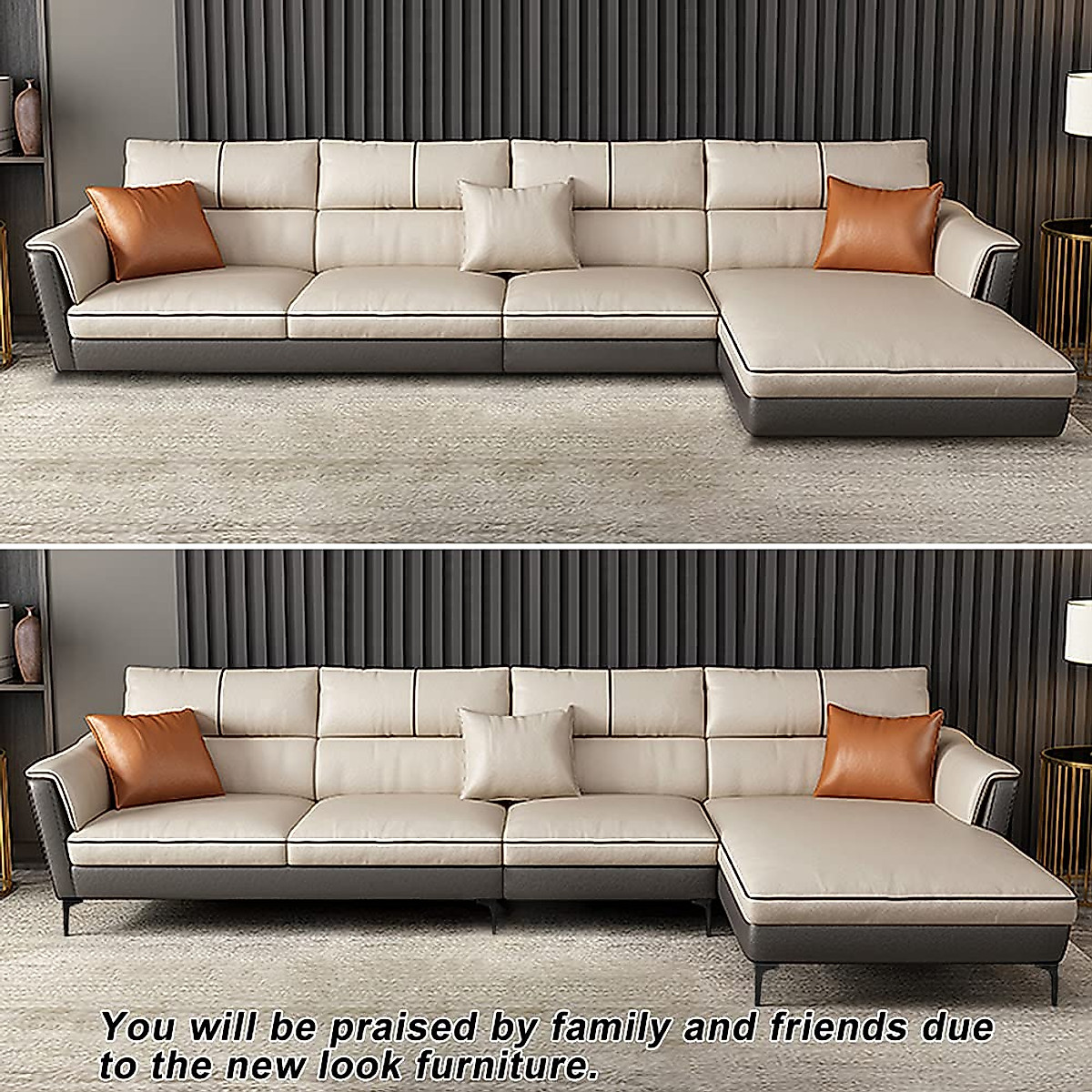 GOSCHE Metal Furniture Legs Set of 4, Matte Black Sofa Legs 6 inch, Modern Style Replacement feet for Couch Dresser Chair Bed Table Cabinet Ottoman Cupboard DIY Replacement Parts